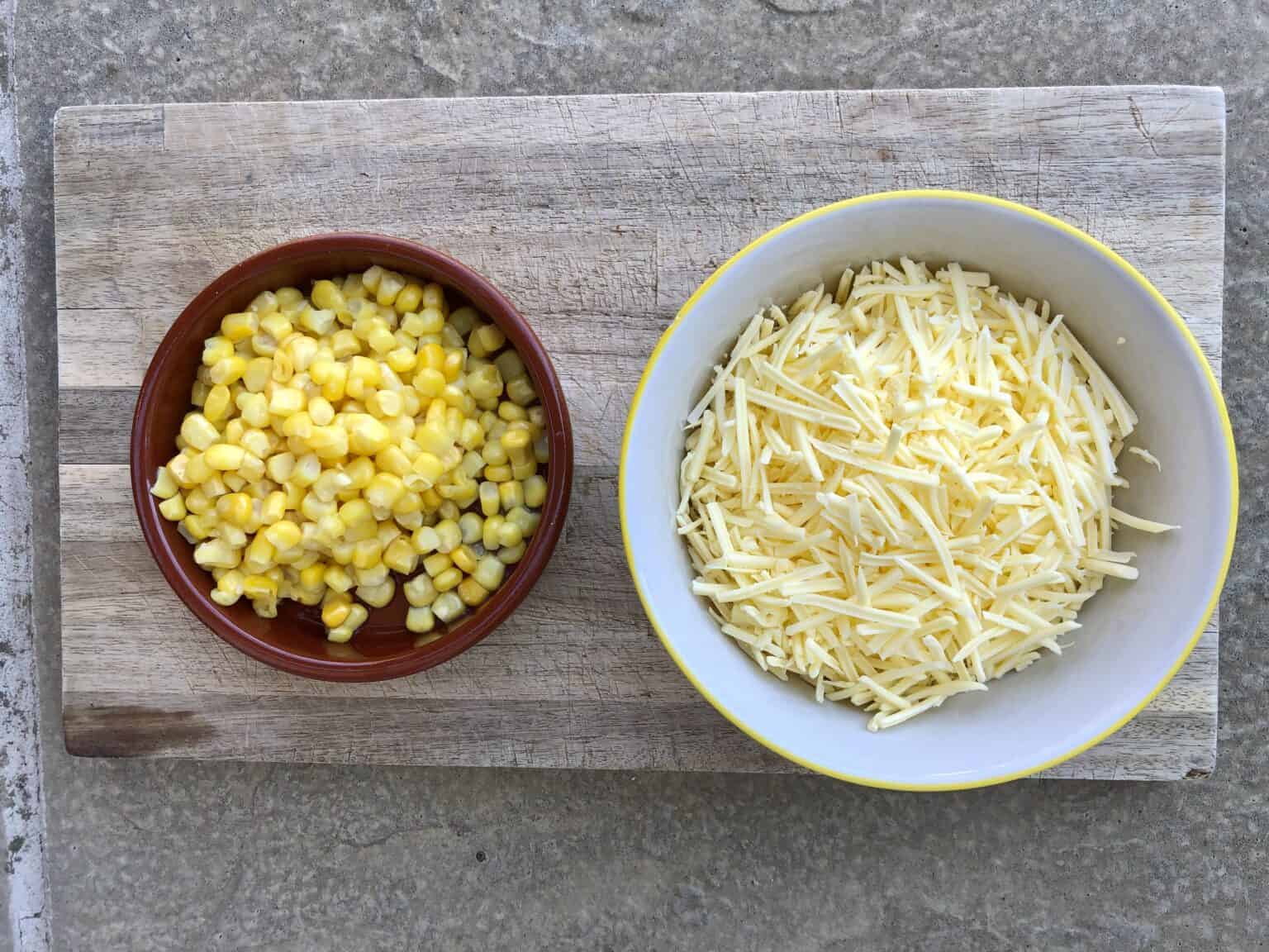 Vegan Cheese Scones with Sweetcorn | Dairy Free Scones
