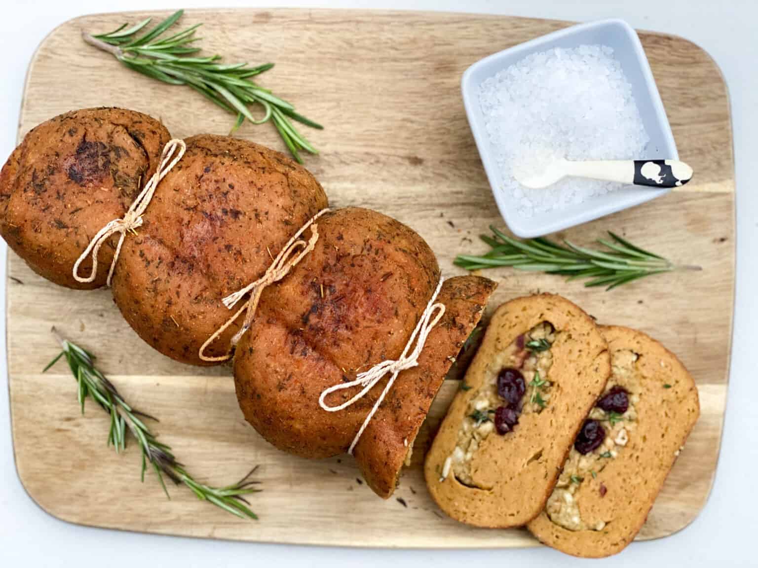 Succulent Roast Seitan Turkey Recipe for Thanksigiving or Christmas